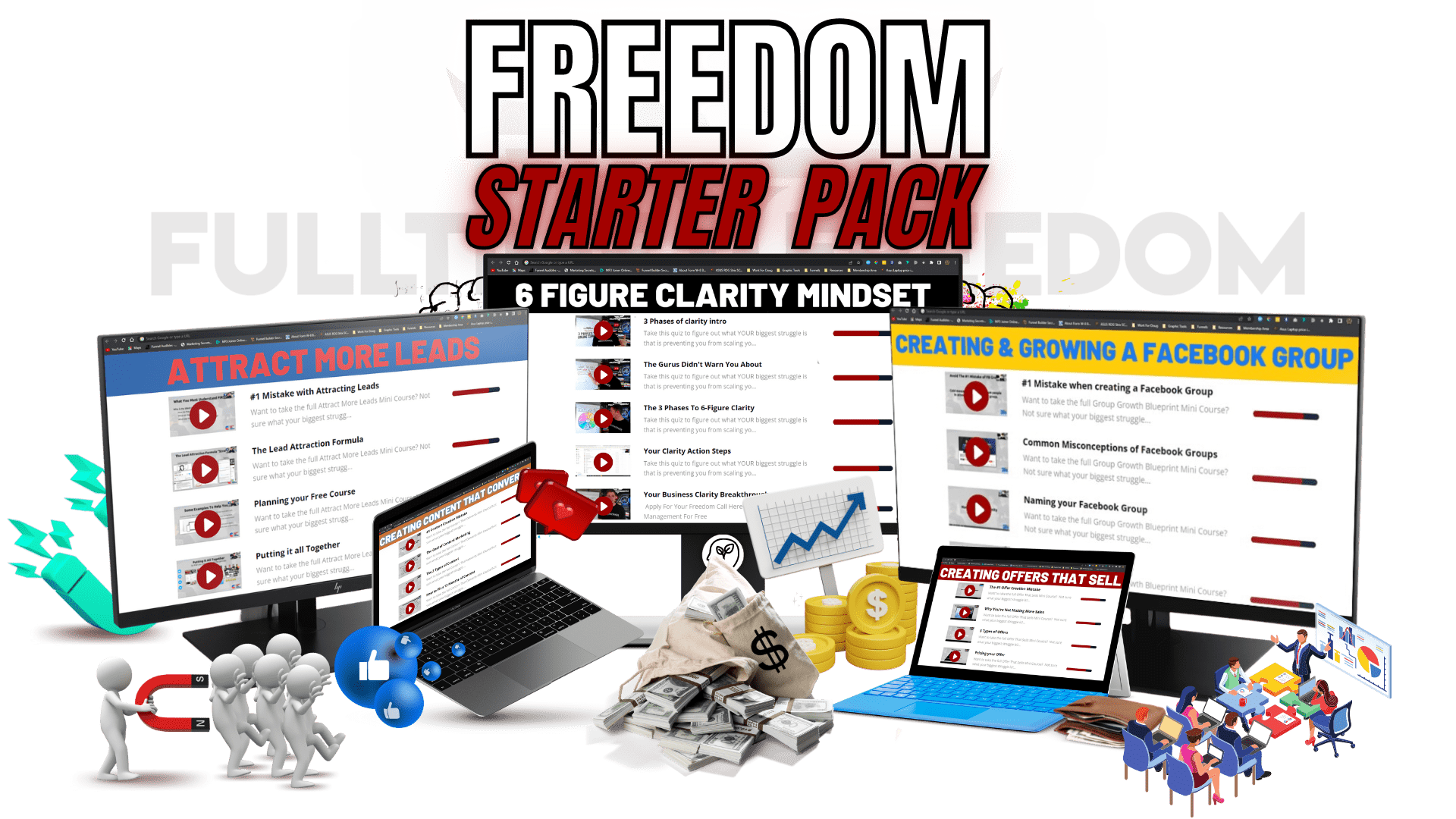 Freedom-Starter-Pack-Bundle-Mockup | Ryan Wilt